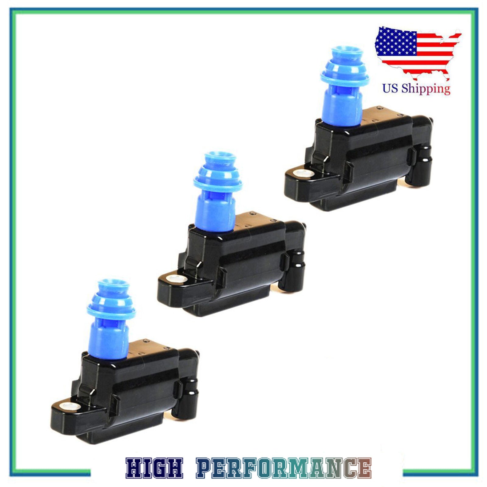 UF228 C1153 Ignition Coil For Set 3PCS Toyota Supra Lexus SC300 GS300 ...