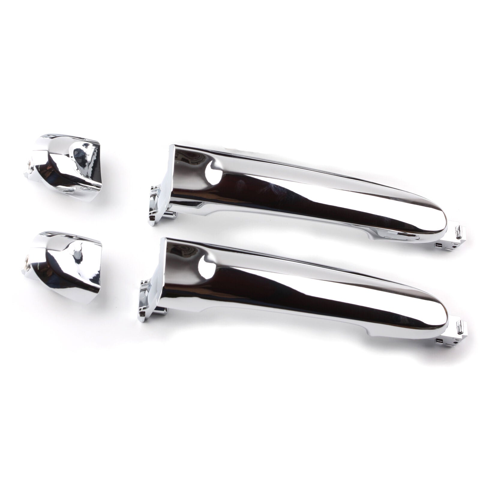 Rear Left & Right Set Outside Door Handle Chrome For New Nissan Cube J ...