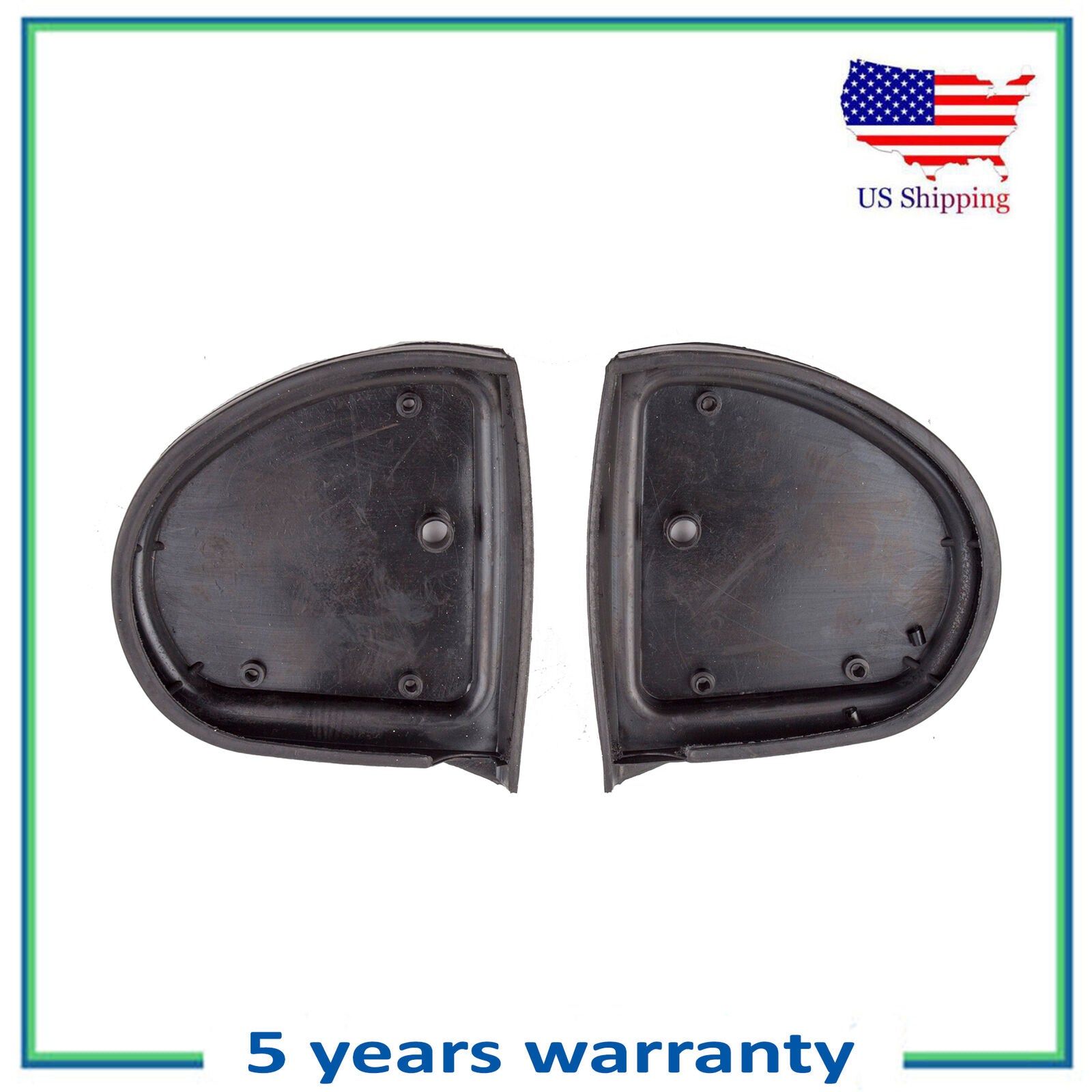 Left Right Exterior Door Mirror Gasket Seals Set For 03-06 Mercedes E ...