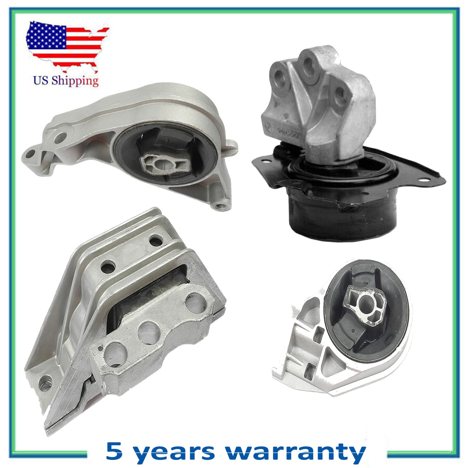 MotorKing Engine Motor Trans Mount For Auto Chevy Cobalt HHR Saturn Io ...