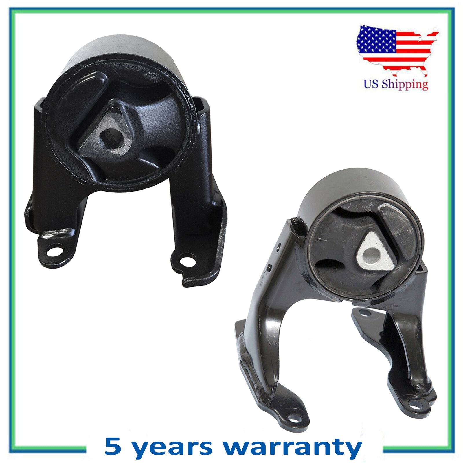 Set Engine Motor Mount For 5366 5397 Chevy Colorado GMC Canyon Hummer ...