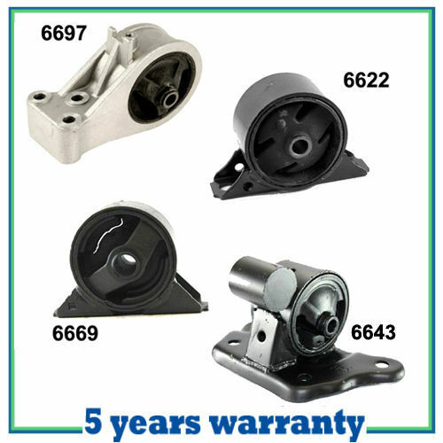 Engine Motor & Trans Mount M1022 99-02 For Mitsubishi Mirage 1.5L Kit ...