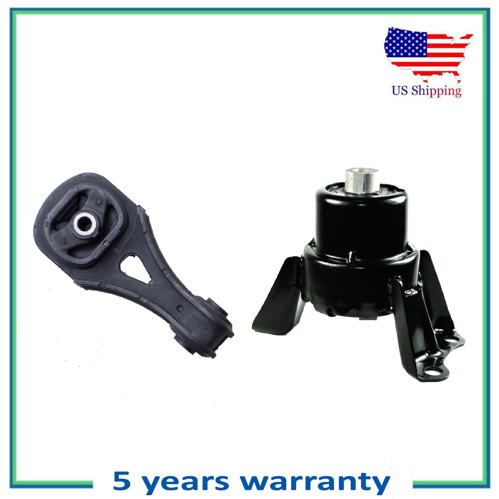 Front & Torque Strut Motor Mount for Manual Trans Set for 16-18 Honda ...